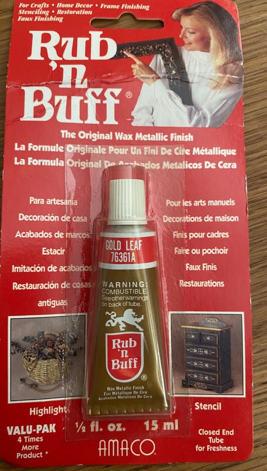 Gold+Leaf+76361a+AMACO+Rub+%27n+Buff+Uncarded+Wax+Metallic+Finish ...