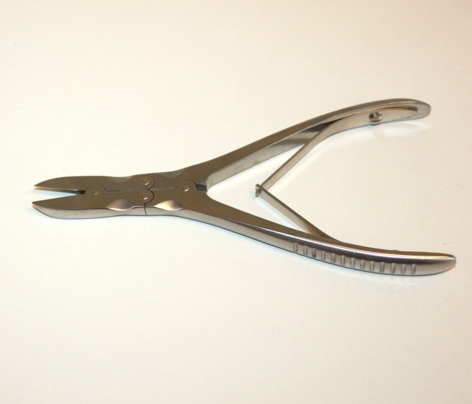 Nagelzange Doppelgelenk gerade Schneide Fußpflegezange Zange Eckenzange ...