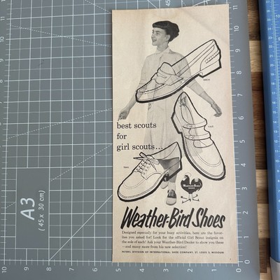 Weather Bird Shoes Best For Girl Scouts Rooster Weathervane Print Ad ...