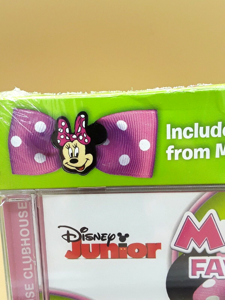 Disney Jr. Clubhouse Minnie's Favorites Deluxe CD 2013 Sealed Free Hair ...