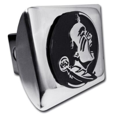Florida State Seminoles Chrome Metal Hitch Cover [NEW] NCAA Trailer Cap ...