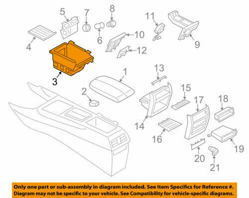 OEM BMW X5 X6 F15 F16 F85 F86 X5 25D 25DX 28IX ODDMENTS TRAY ...