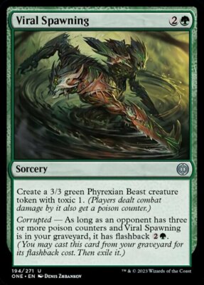 Viral Spawning - Foil x1 - Phyrexia: All Will Be One - NM-Mint, English ...