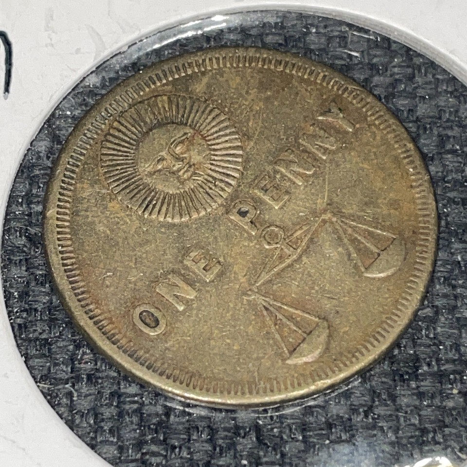 One Penny Token - Dum Tacet Clamat Coin | eBay