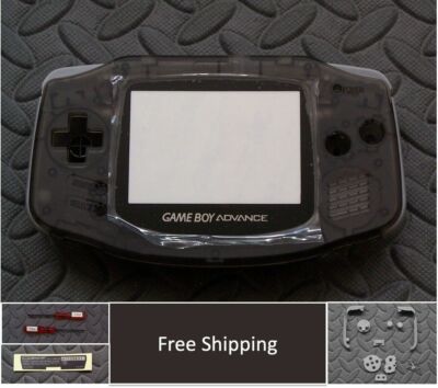 GBA Nintendo Game Boy Advance Replacement Housing Shell Screen Clear ...