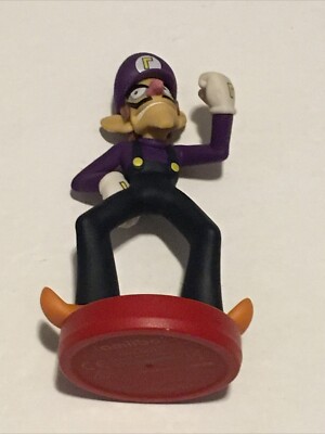 Waluigi Amiibo Super Mario Series Figure - Red Base Nintendo. Pre-Owned ...