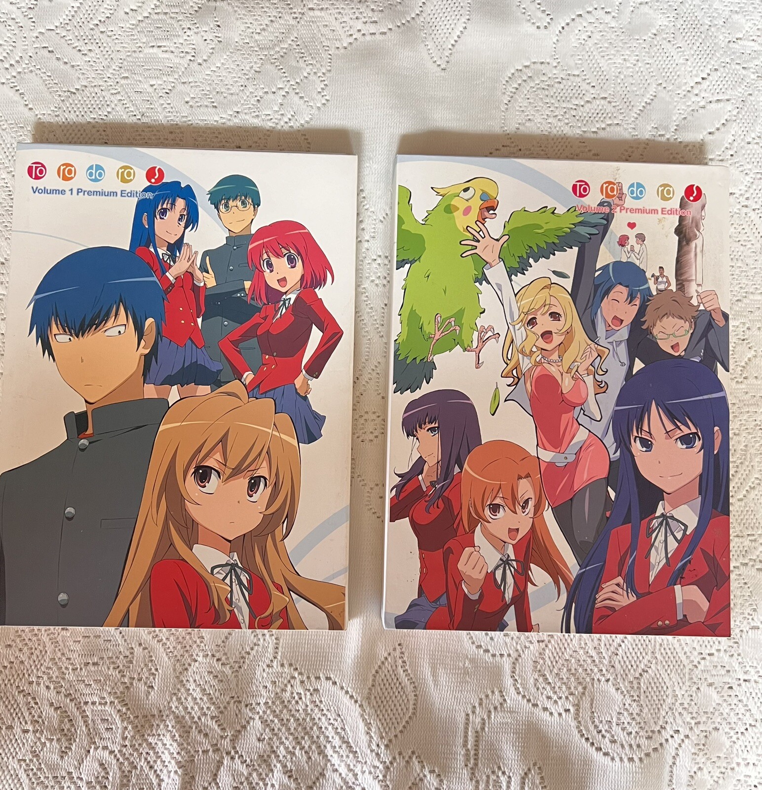 Toradora DVD 2014 Vol. 1 & 2 Premium Edition Set | eBay