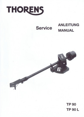 VINTAGE NOS THORENS TP 90 TONEARM MANUAL | eBay UK