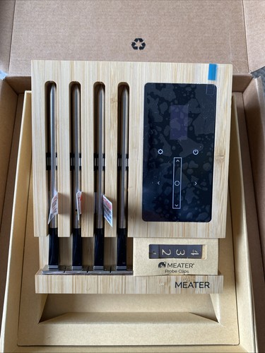 New Meater Block Wireless 4 Probe Smart Meat Thermometer with Wall ...