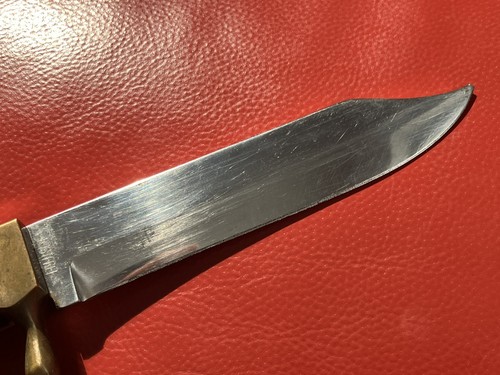 Jagdmesser Leegebruch DDR Horngriff Hirschgeweih Messer Foron | eBay