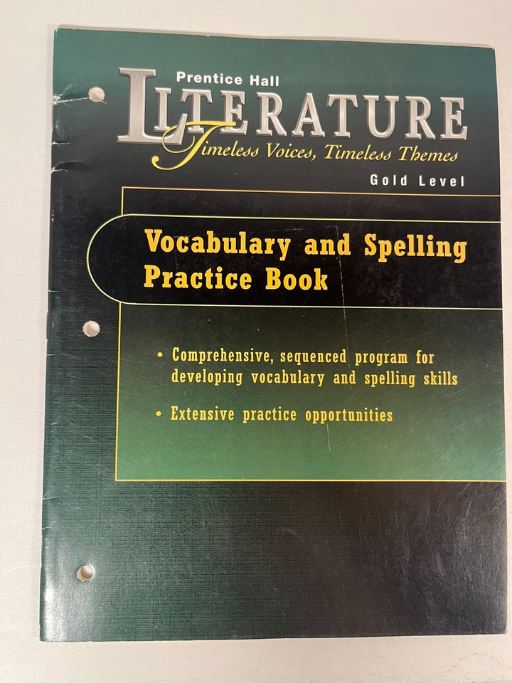 Prentice Hall Literature Gold Grade 9 2004 Student Teacher Bundle of 11 ...