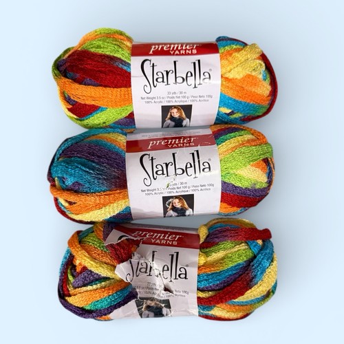 Premier Yarns Starbella Super Bulky Yarn 3 Skeins | Fly A Kite | All ...