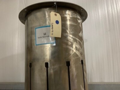 STATIC NEUTRALIZER, INDOOR. 16" DIAMETER, 48" LONG, WITH FLANGES, CONST ...