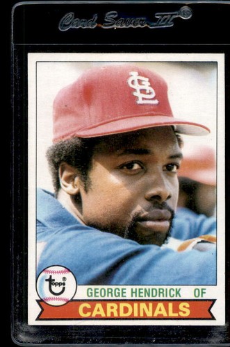 1979 Topps #175 George Hendrick St. Louis Cardinals - Nice Card | eBay