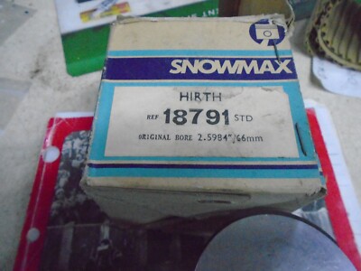 vintage Hirth 438 radial fan piston SET NOS free shipping 211r Snowmax ...