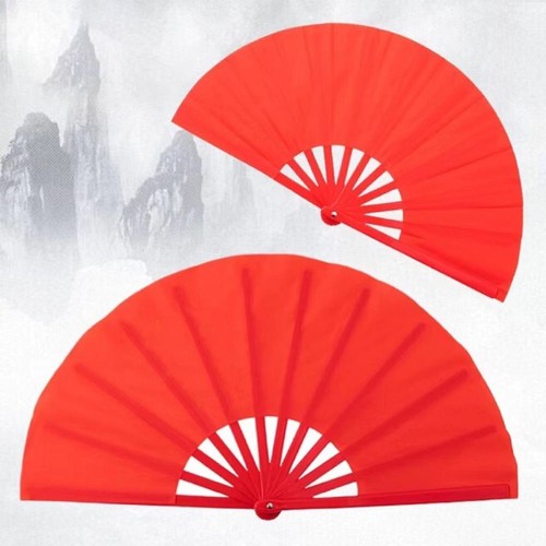 Gift Chinese Tai Chi Plastic Bone Fan Kung Fu Fan Folding Stage Fan ...