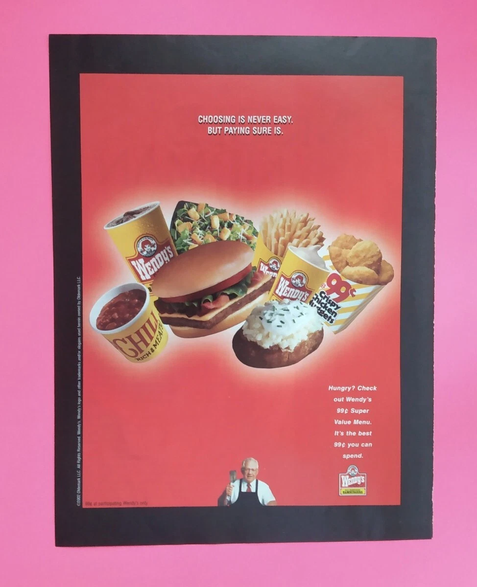 Fast Food Print Advertisements