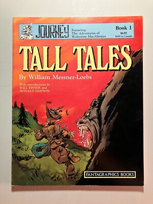 Journey Book 1 Tall Tales William Messner-Loebs Will Eisner 1987 ...