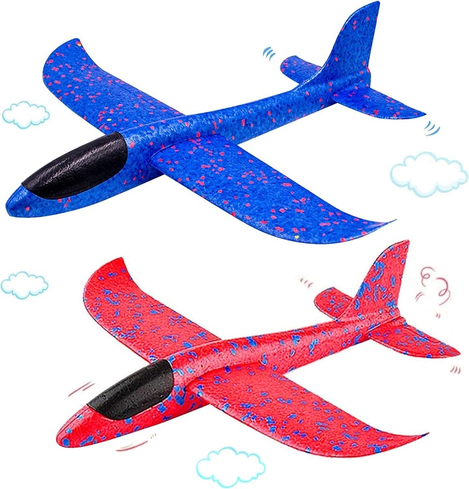 AEREO ALIANTE IN POLISTIROLO PER BAMBINI AEROPLANO GIOCATTOLO IN ...