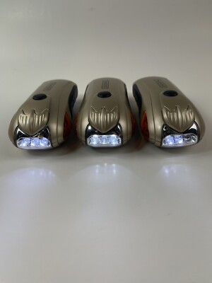 DuraPRO MegaBRITE Self Powered LED flashlight & Emergency Flasher Set ...