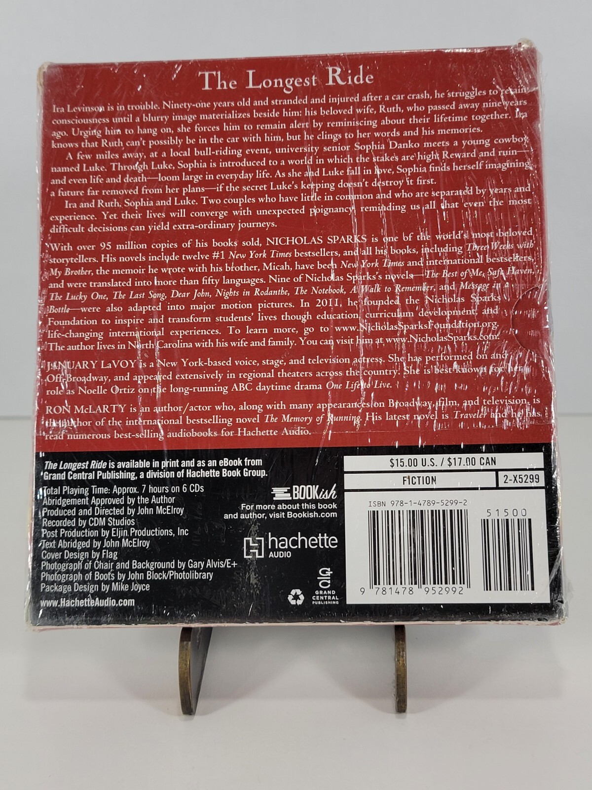 Longest Ride by Nicholas Sparks (2014, Compact Disc) for sale online | eBay