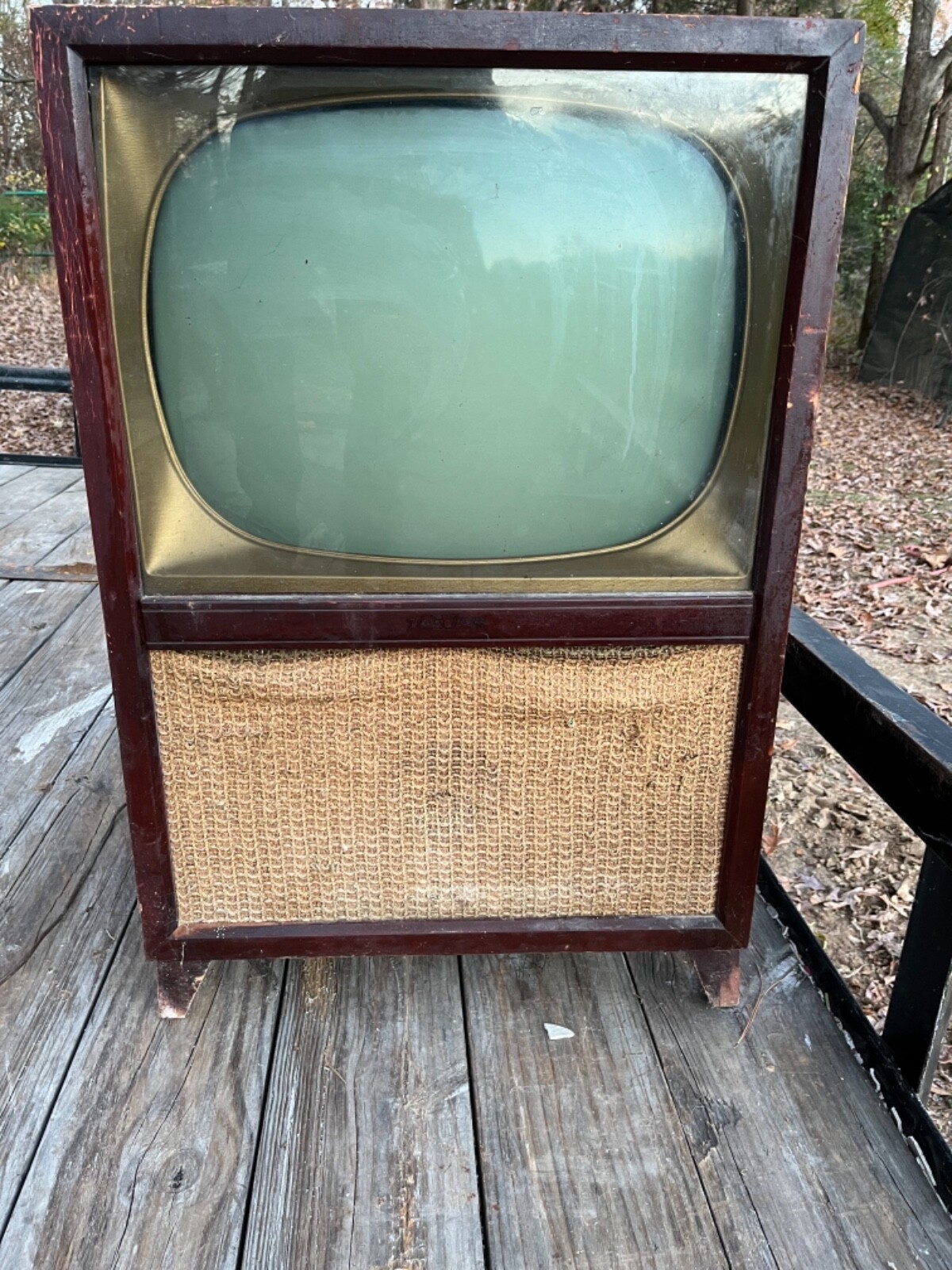 Vintage Motorola Console TV Model 21 | eBay