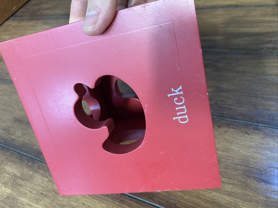 Jack Rabbit Creations Wooden Cube Animal Sorter Duck Sheep Cow Pig ...