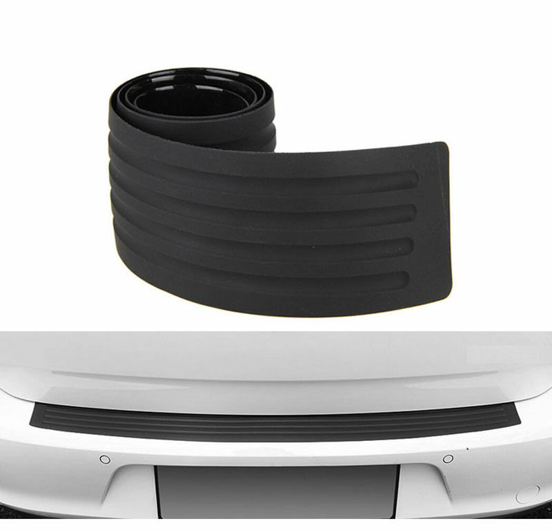 New Black Car Tailgate Sill Guard Bumper protector Body Scratch Trim ...