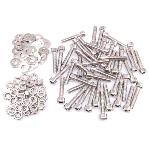 200x M4 x 16mm Socket Head Cap Screws Stainless Steel Allen Socket Nuts ...