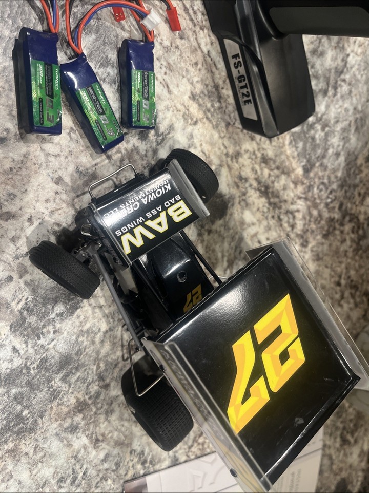 1RC Sprint Car With Custom Wrap And With 3 300mah Lipo Batteries | eBay