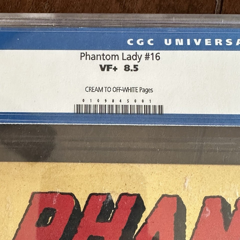 PHANTOM LADY #16 Fox Feature 1948 Matt Baker Cover and Art CGC 8.5 | eBay