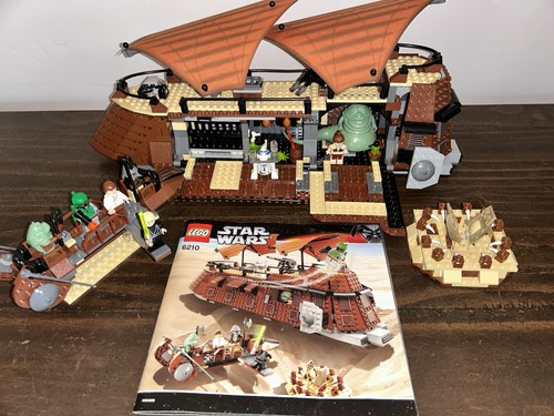 LEGO 6210 STAR WARS jabba's sail barge 100% with all minifigures ...