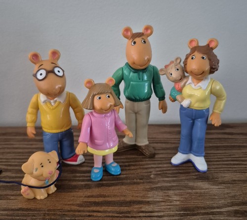 Vintage PBS Arthur PVC Figure 1998 Family Lot PBS Kids | eBay