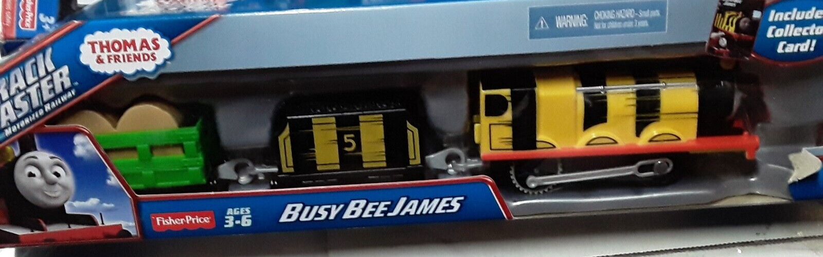 New Thomas & Friends Trackmaster Motorized Busy As A Bee James Engine ...
