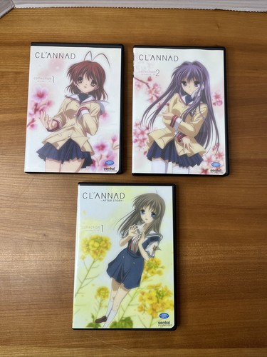 Clannad Complete 4-Disc Anime Series (24 Episodes) DVD & After Story 2 ...