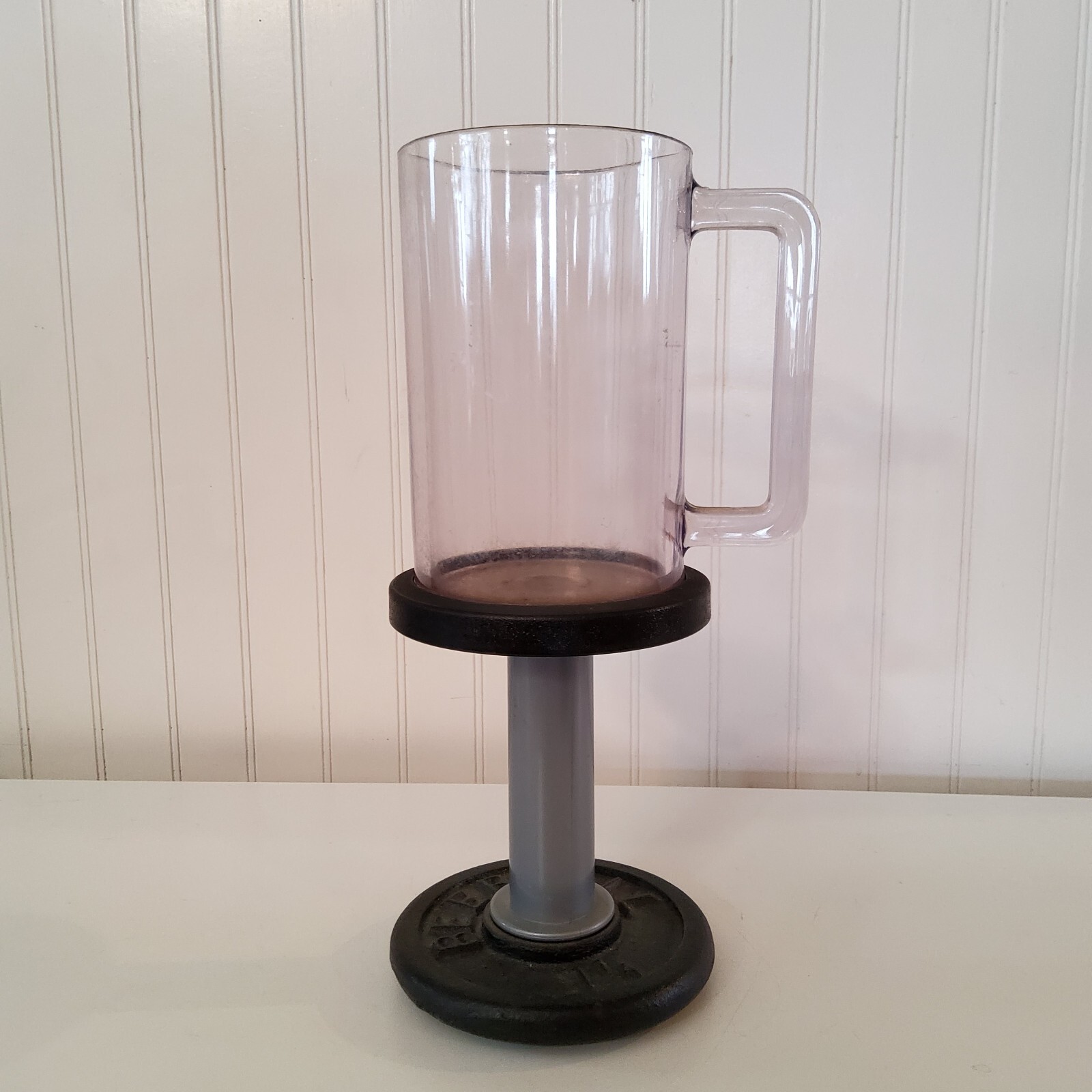 BeerBell, Dumb Bell Beer Mug, Vintage Novelty Item with Manual, Man ...