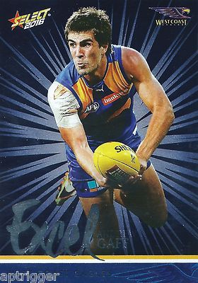 2016 Select Footy Stars Excel Parallel (EP199) Andrew GAFF West Coast ...