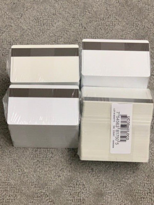 Mag Strip PVC Blank ID Cards | eBay