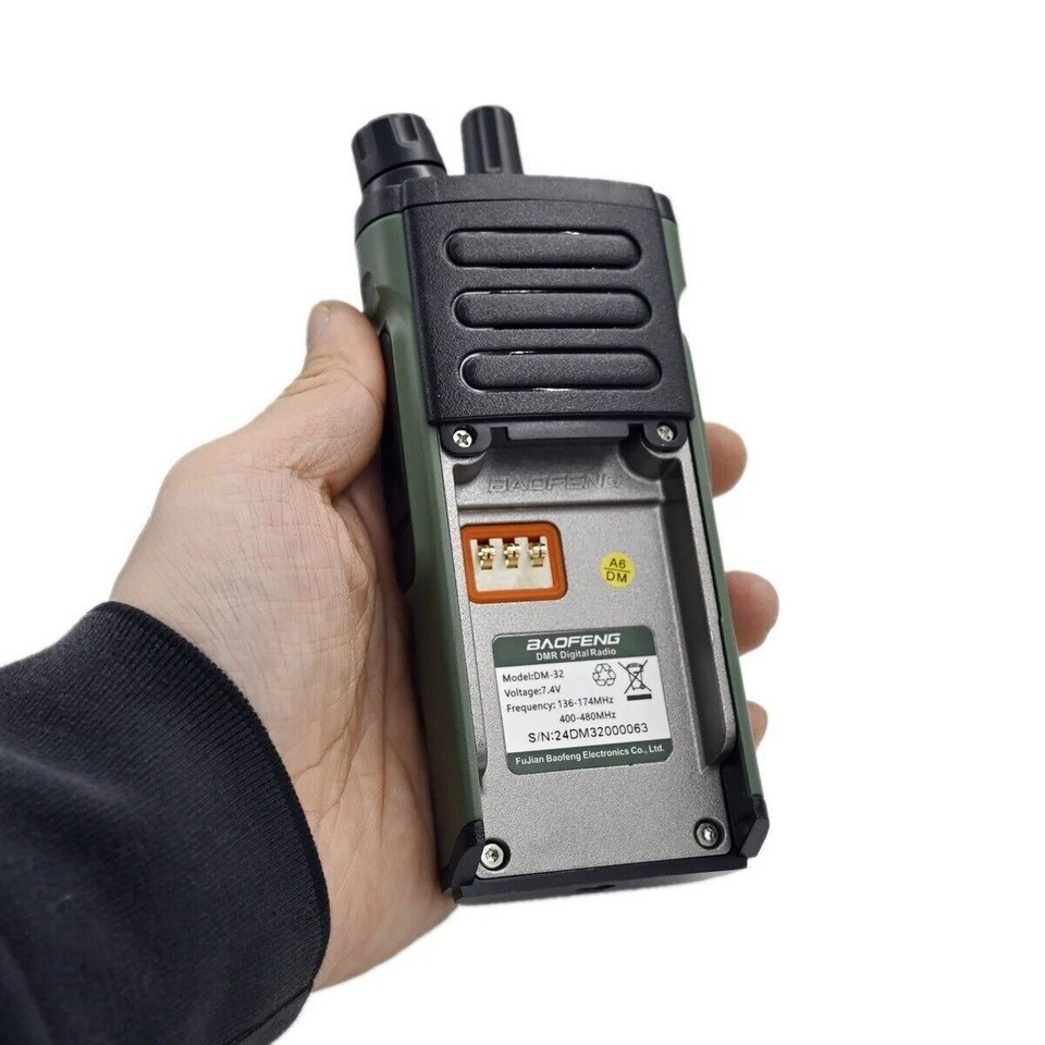 BAOFENG DM32UV Walkie Talkie 10W Digital DMR Simulation GPS APRS AM FM ...