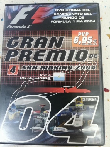 Formule 1 Gran Prix De Monaco 2004 DVD Officiel Championnat De 4 ...