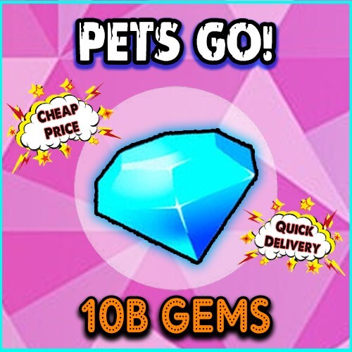 PETS GO! - ROBLOX | 10B GEMS - 10 Billion Gems - 10 Billion Diamonds | eBay