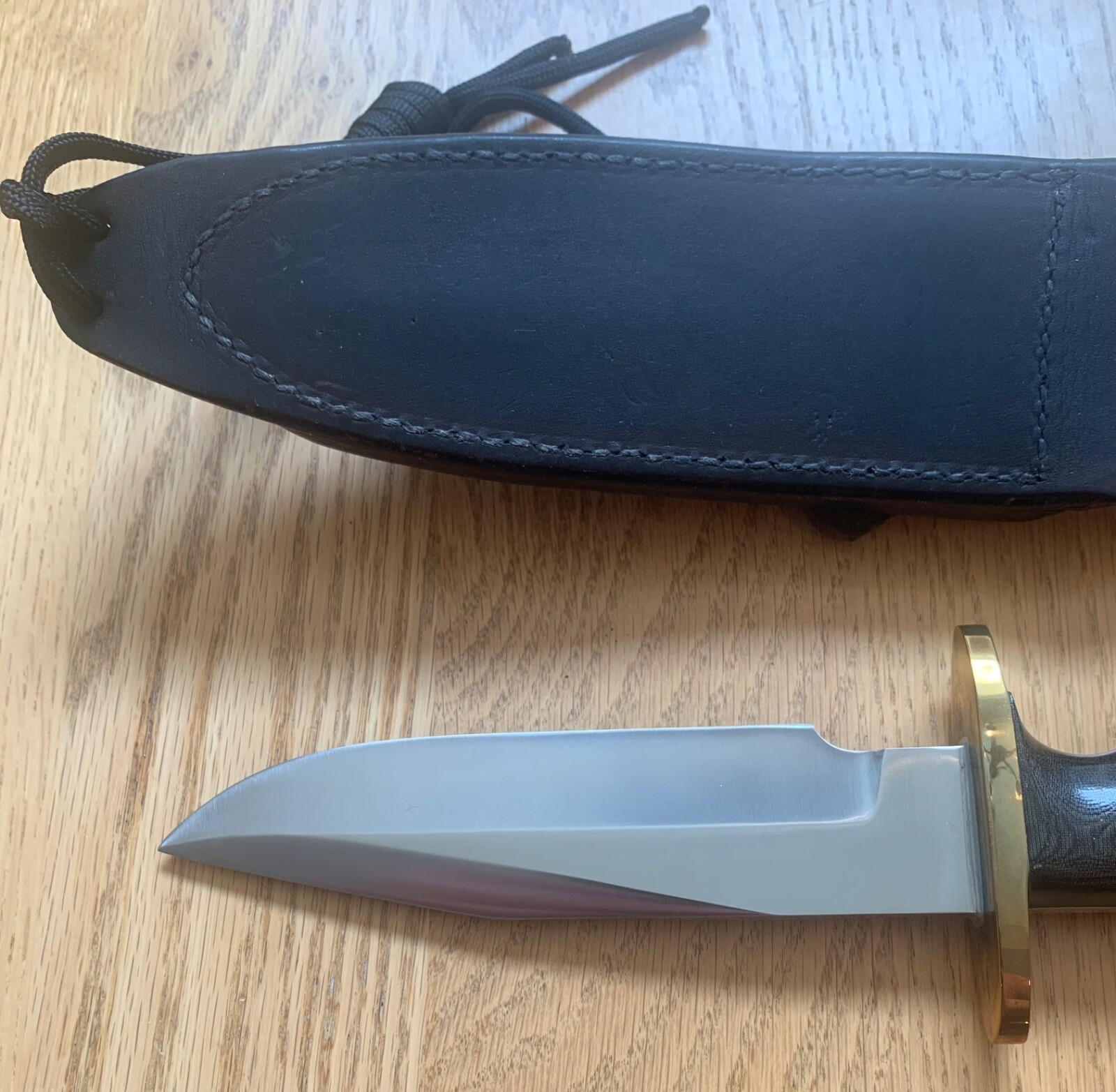 RANDALL #15- 5 1/2" AIRMAN MICARTA KNIFE NEVER USED W/ SHEATH D30 | eBay