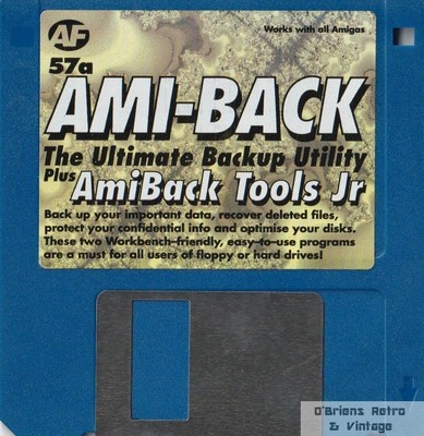 Amiga Format - Coverdisk 57A - AmiBack - The Ultimate Backup Utility ...