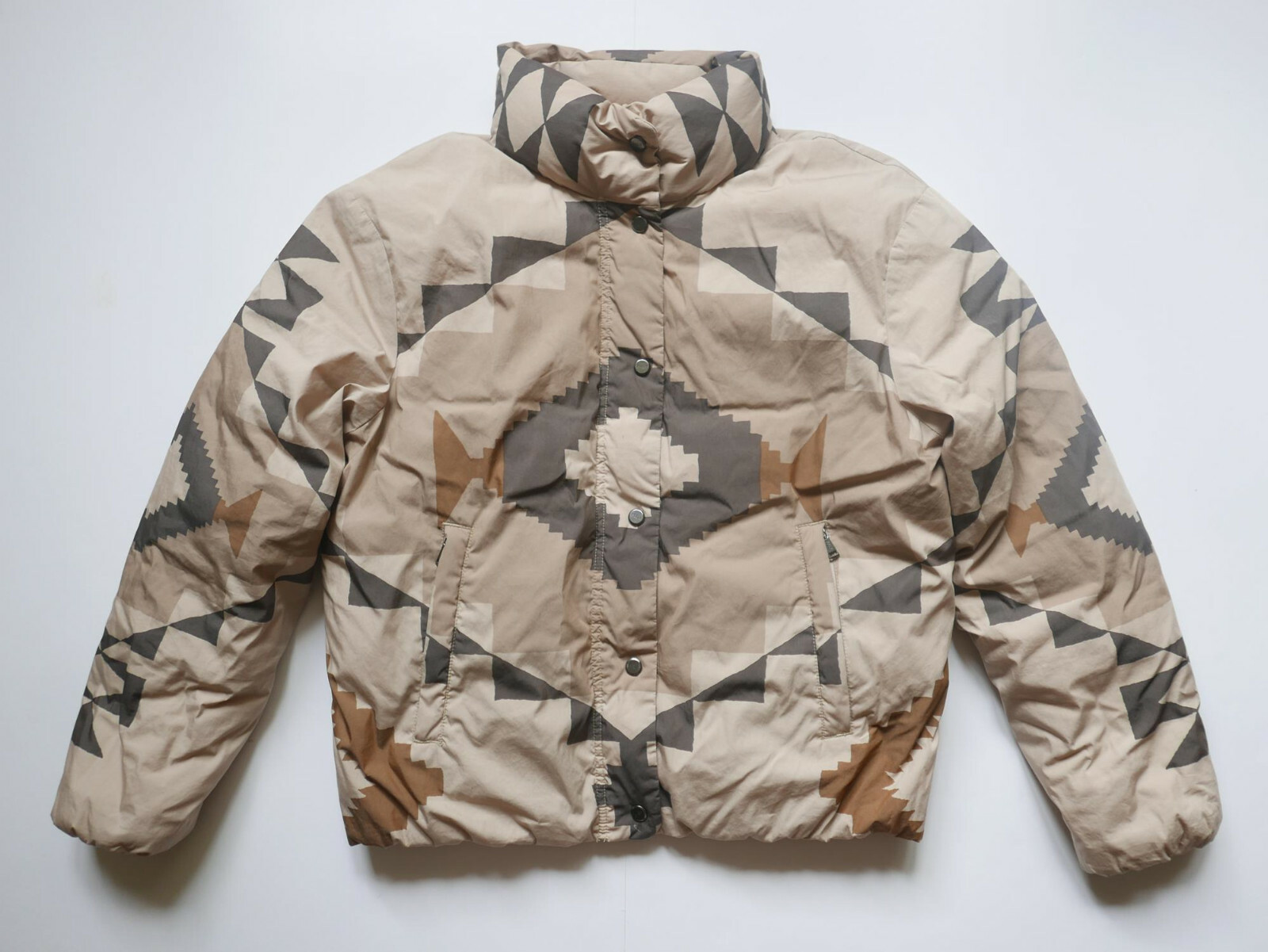 Polo Ralph Lauren Jacket Puffer Aztec Navajo Indian D… - Gem