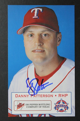 Danny Patterson Autograph Texas Rangers 3x5 2006 Photo Fan Fest Signed ...