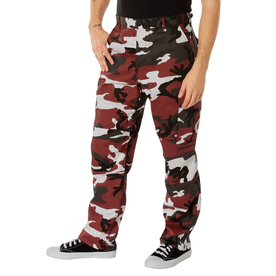 Military BDU Pants - Army Cargo Fatigue Camouflage Camo | eBay