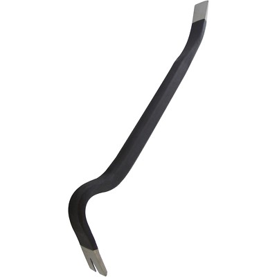 18" CROWBAR 450mm STEEL WRECKING PRY BOARD LIFTING CROW BAR NAIL PULLER ...