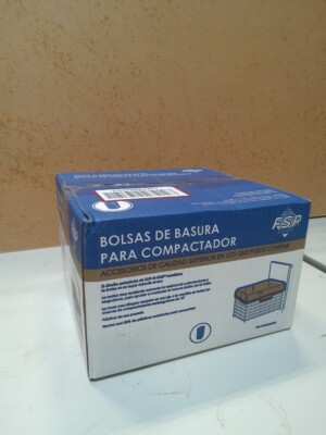 OEM Whirlpool 60 Pack 15 Inch Plastic Trash Compactor Bags W10165294RB ...