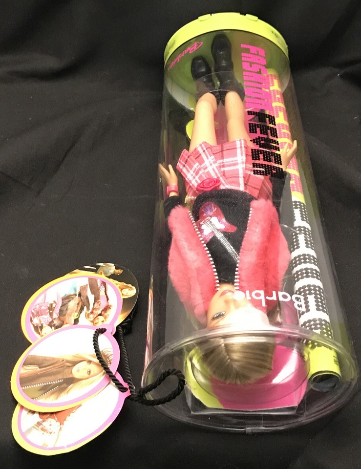 FASHION FEVER BARBIE H7472-0900HL~GORGEOUS DOLL IN MINT/SEALED TUBE ...