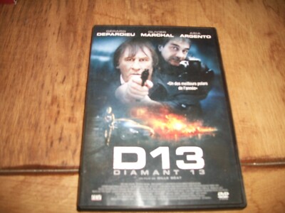 DVD, D13 (diamant 13), Gérard Depardieu, olivier Marchal, film thriller ...